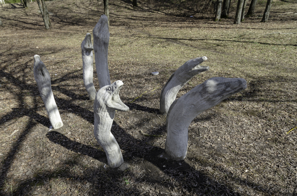 Skulptūra „Unguriai“ - Pažink Dzūkiją